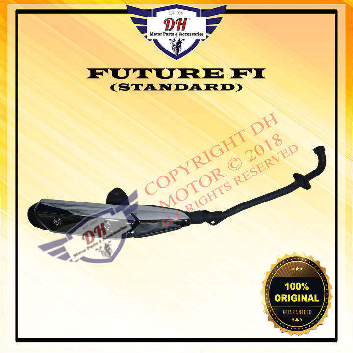 FUTURE FI (ORIGINAL) EXHAUST MUFFLER (STANDARD) PIPE HONDA | Lazada