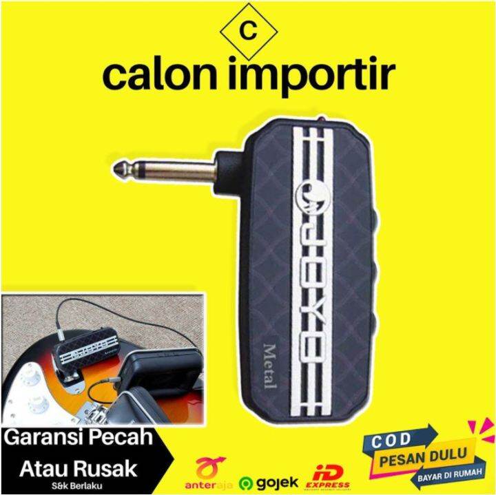 Amplifier Ampli Gitar Listrik Akustik Mini Portable Input Output Jack 3 ...