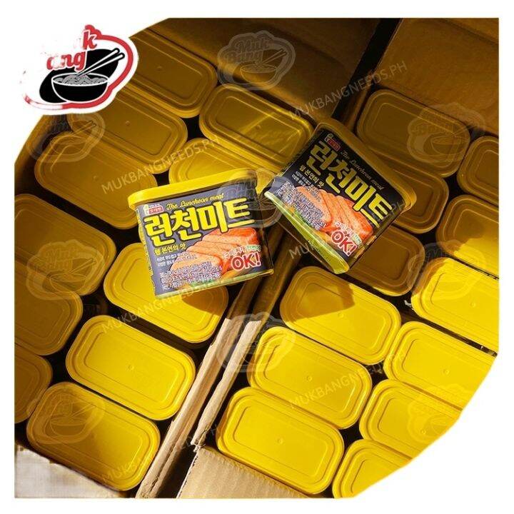 FRUCTOSE/CORN/SYRUP. Luncheon Meat Prem Cooked Ham Lotte Authentic ...