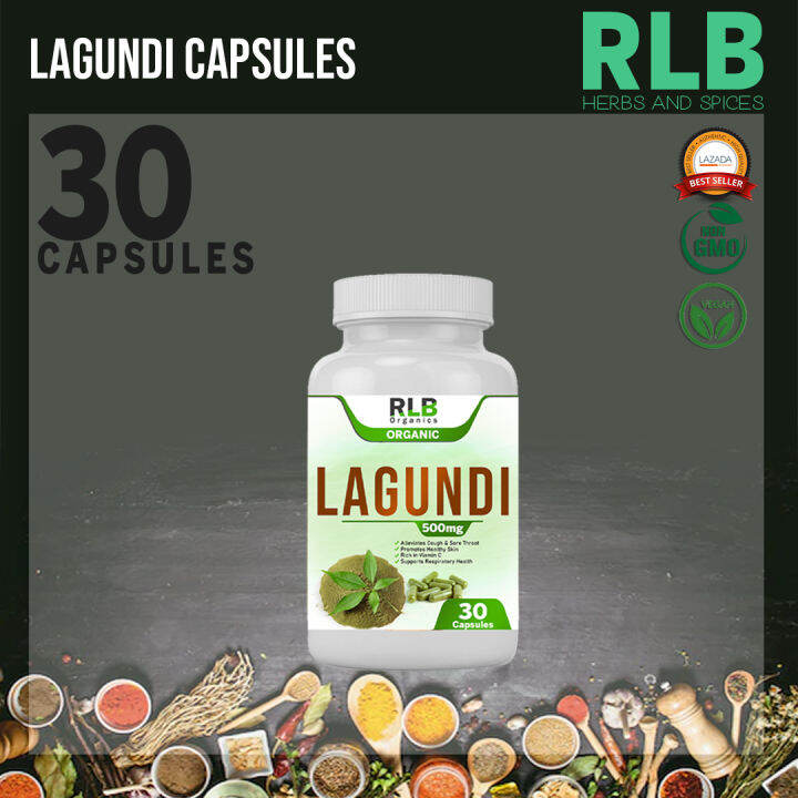 Lagundi 30 Capsules Treatment of Colds Flu Bronchial Asthma Chronic ...