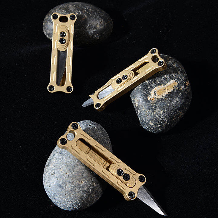 Copper portable express practical push-pull knife sharp express mini ...