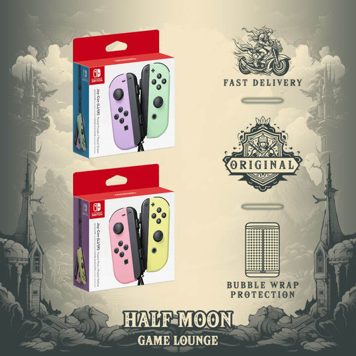 (Ready Stock) Nintendo Switch Pastel Joy-Cons (ORIGINAL/MAXSOFT)(Pastel ... (Ready Stock) Nintendo Switch Pastel Joy-Cons (ORIGINAL/MAXSOFT)(Pastel ...