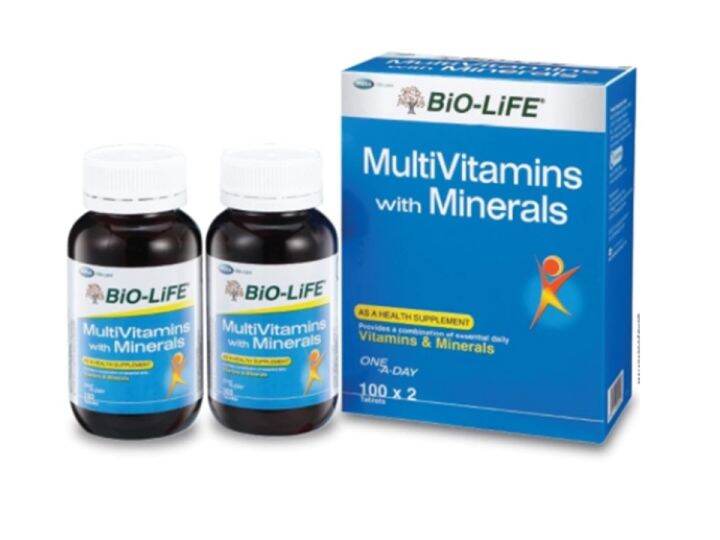 Bio-life Multivitamins with Minerals (1 x 30s/2 x 100s) | Lazada