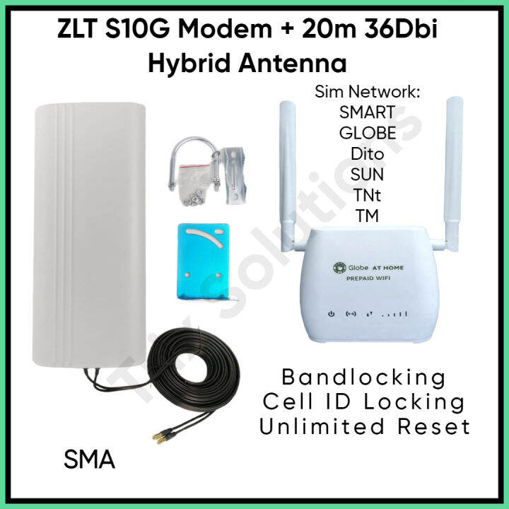 zlt s10g openline modem with hybrid antena | Lazada PH