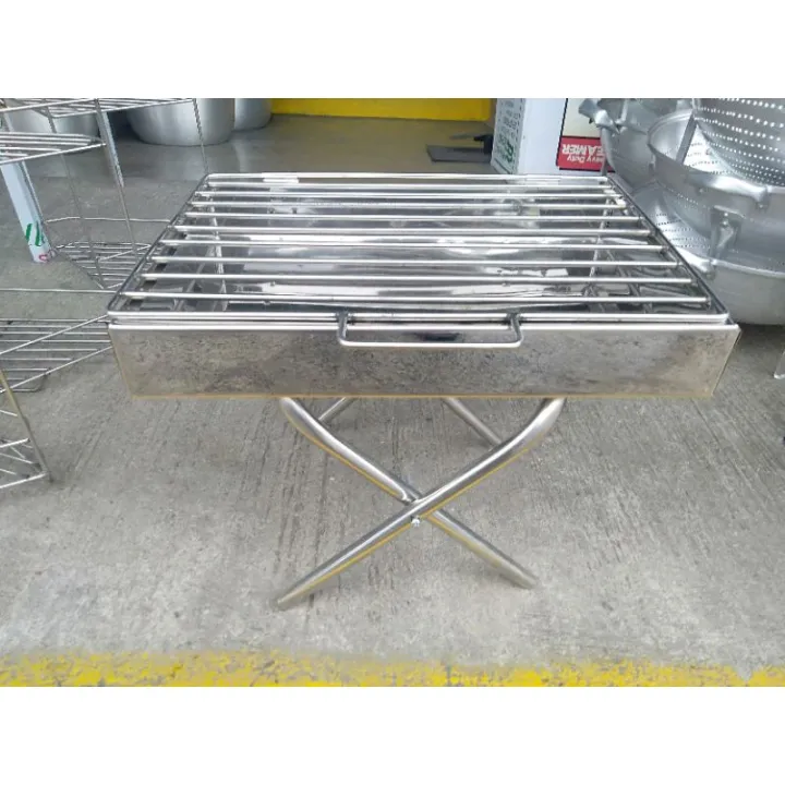 MINI FOLDABLE PURE STAINLESS GRILLER/IHAWAN durable | Lazada PH
