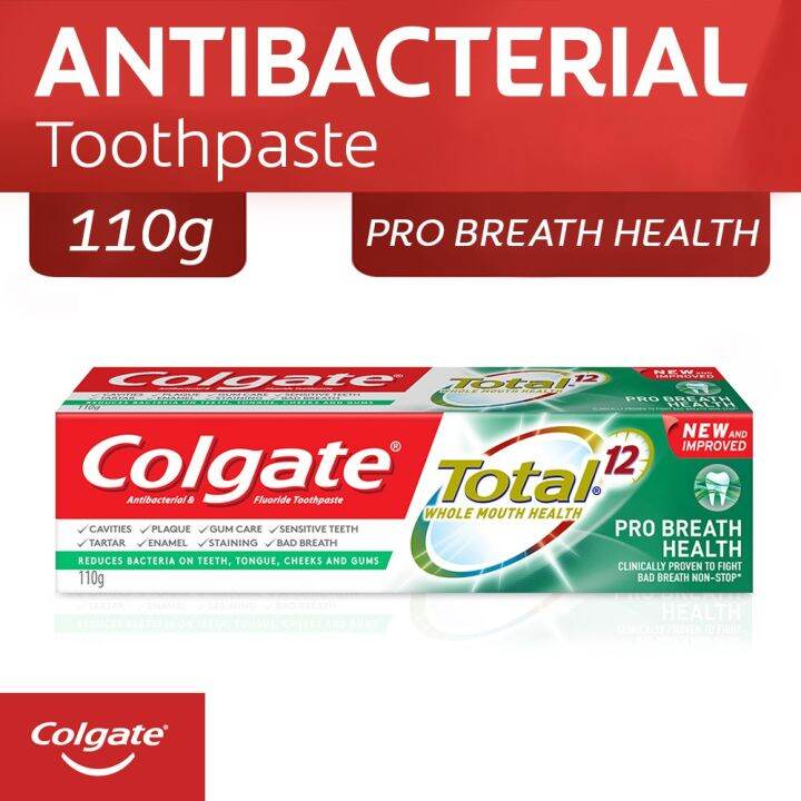 Colgate Total Pro-Breath Health Toothpaste 110g | Lazada PH