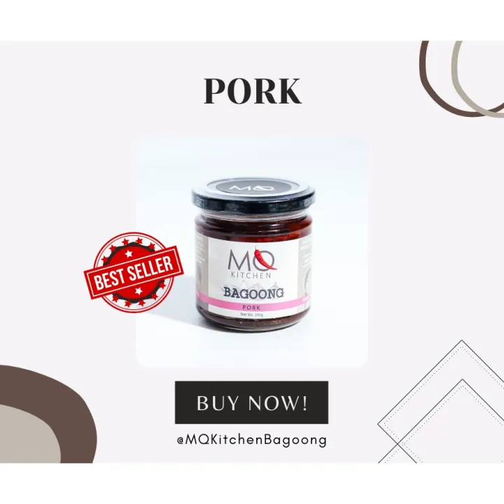 MQ KITCHEN BAGOONG 200g | Pork by SILIQUEEN | Lazada PH