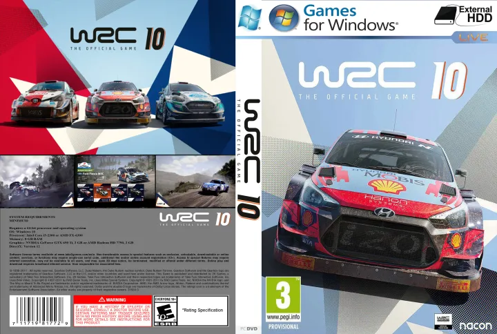 WRC 10 FIA World Rally Championship PC GAME Offline [Pendrive ...