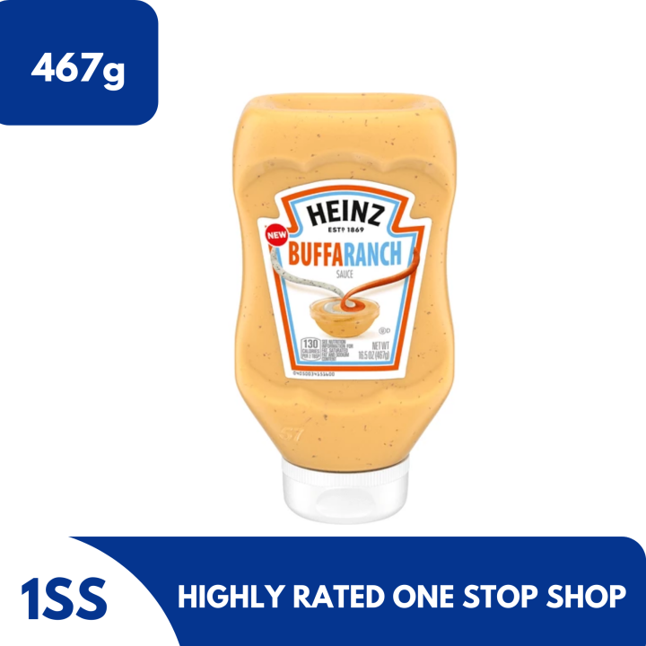 Heinz BuffaRanch Sauce, 467g | Lazada PH