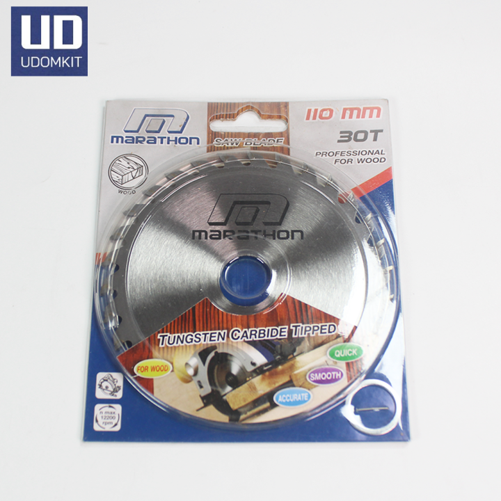MARATHON ใบเลื่อยวงเดือน ตัดไม้ ใบเลื่อย 4 นิ้ว 30T 40T 100T / UDOMKIT | Lazada.co.th