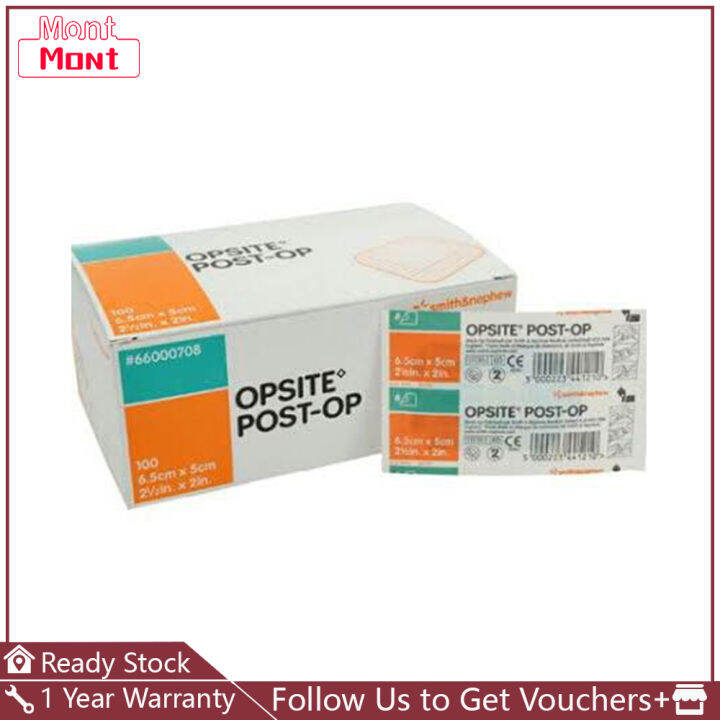 Opsite Post Op with Pad 6.5x5cm 10 pcs | Lazada PH