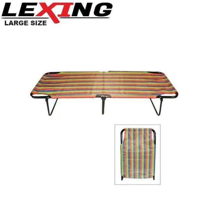 LEXING FOLDING BED HEAVY DUTY ( SUPER SINGLE) | Lazada PH