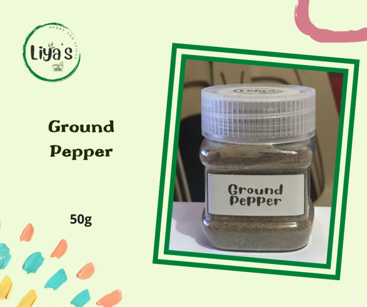 Ground pepper 50g | Lazada PH
