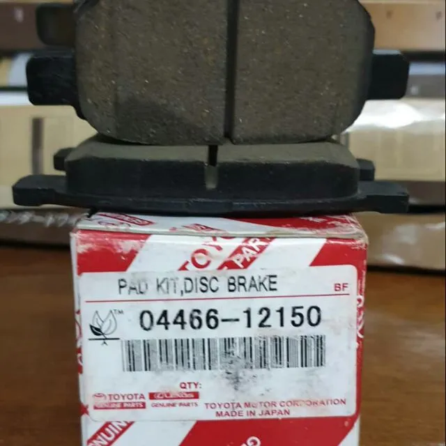 TOYOTA VIOS ,ALTIS OLD ZZE122 REAR DISC BRAKE PAD | Lazada