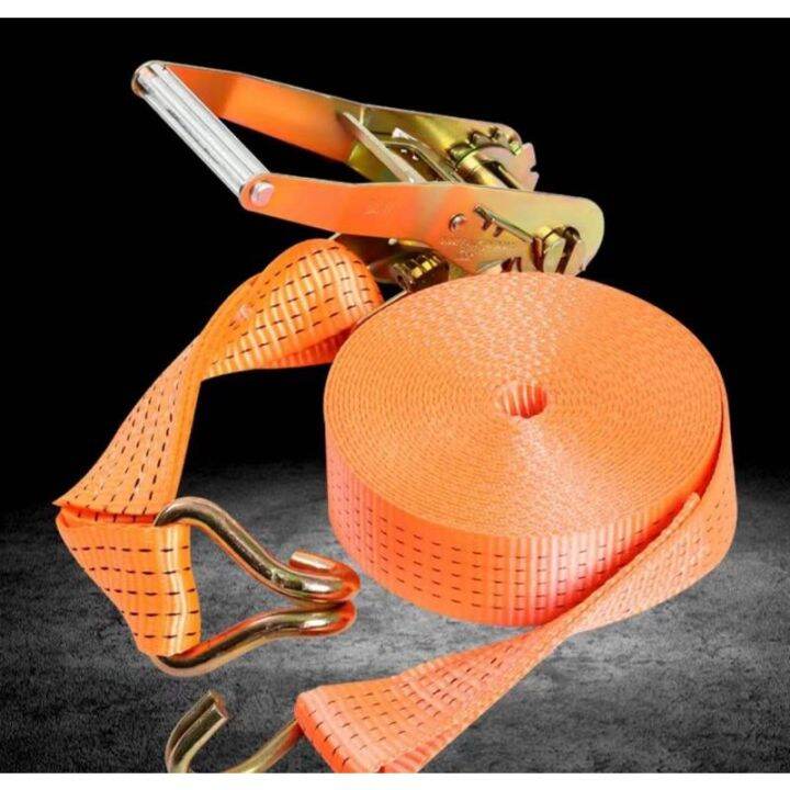 DK 3 tons 10M 12M Heavy Duty Adjustable Ratchet Cargo Tie Down Straps ...