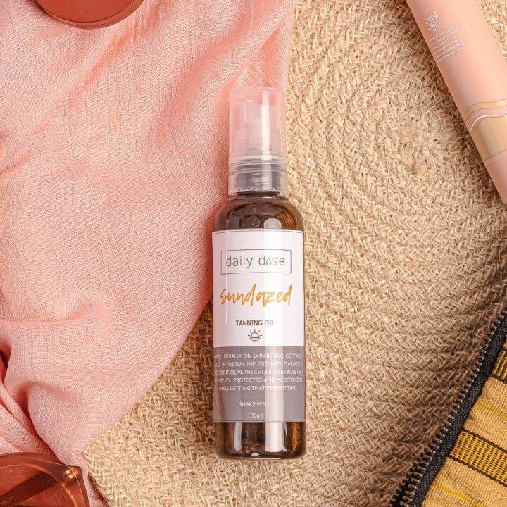 SUNDAZED ALL NATURAL TANNING OIL 100ML | Lazada PH