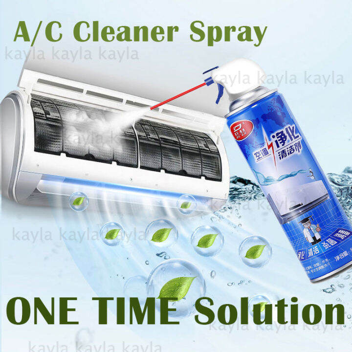 DUER Air Conditioner Cleaning Spray A/C Aircon Foam Cleaner for Air Con ...