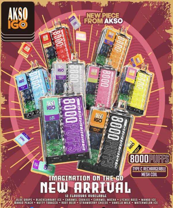 Akso Igo Bold 8000.. | Lazada PH