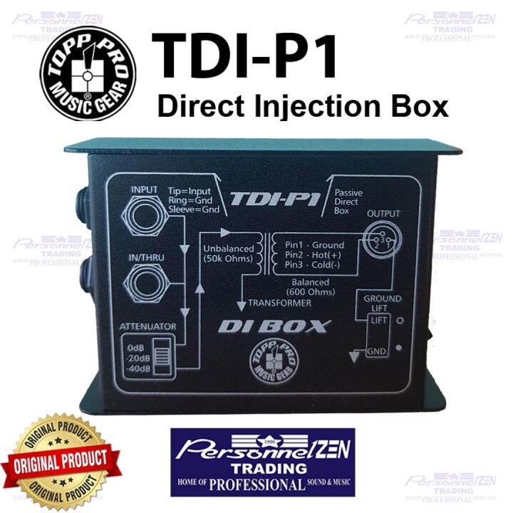 TOPP PRO TDI-P1 Passive Direct Injection Box DI BOX | Lazada PH