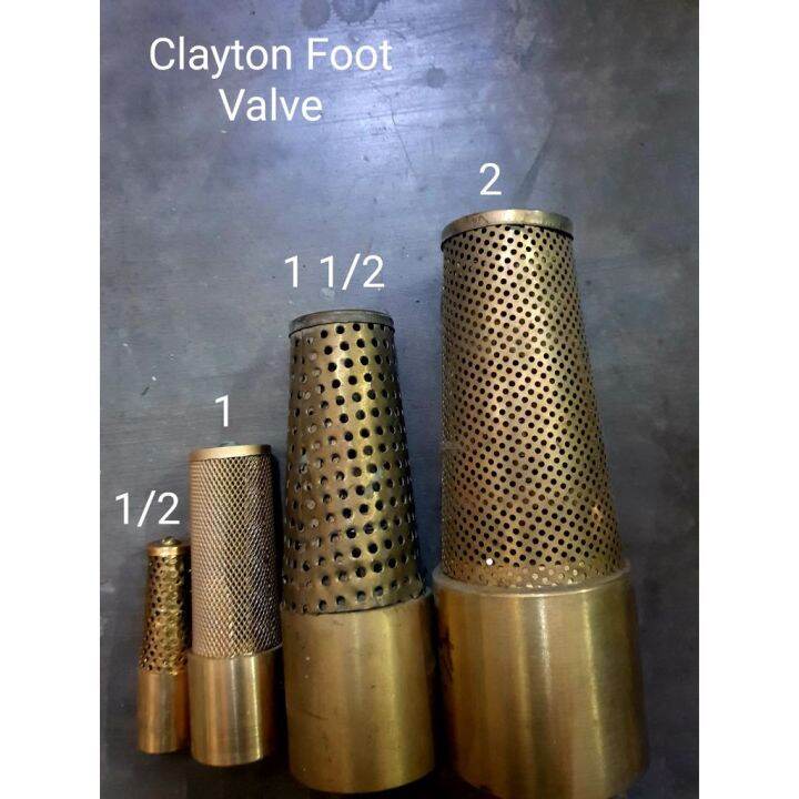 【factory outlet】 CLAYTON Foot Valve 1, 1 12 and 2 Taiwan | Lazada PH