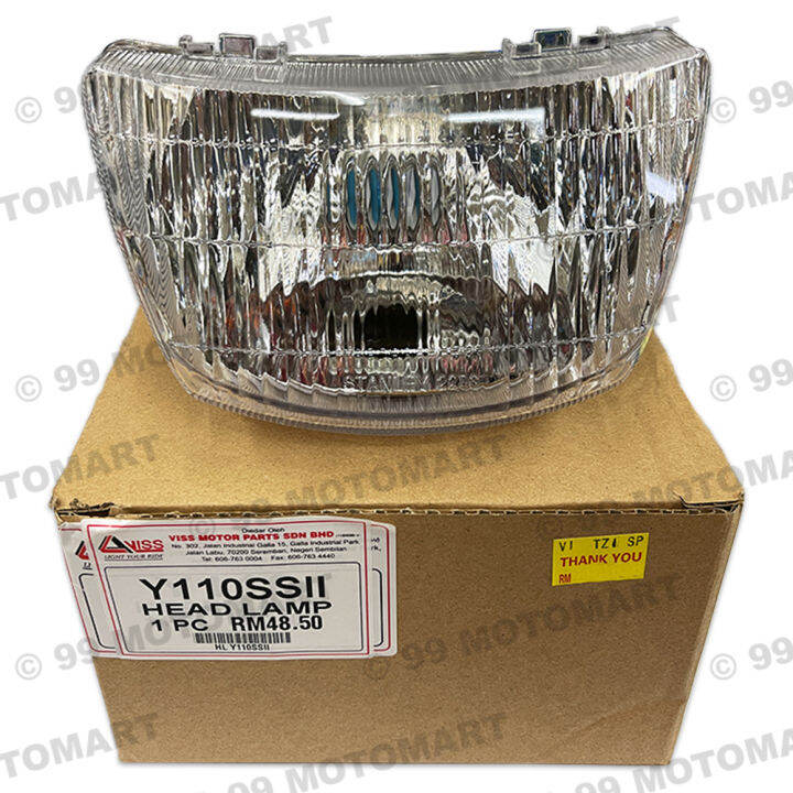 Viss Y110 SS2 Head Lamp Yamaha Y110SS Head Lamp Y110 Viss Stanley | Lazada