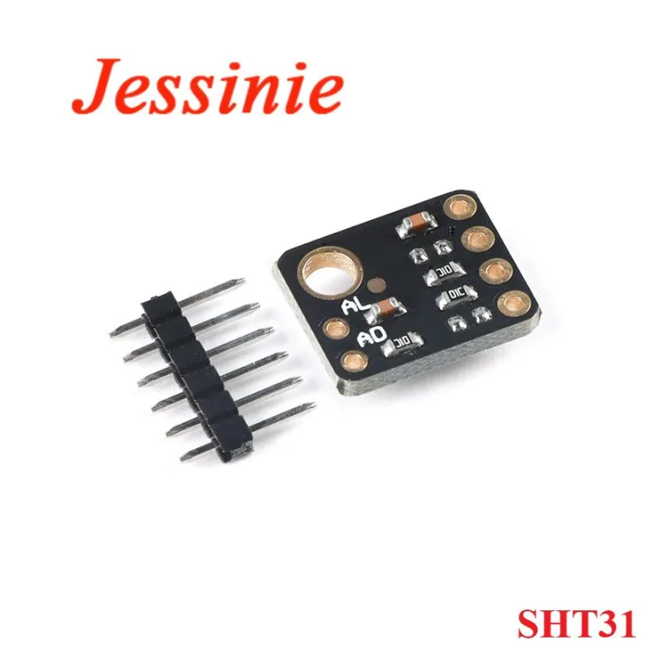 SHT31 Temperature SHT31-D Humidity Sensor Module Microcontroller IIC I2C Breakout Weather 3V 5V ...
