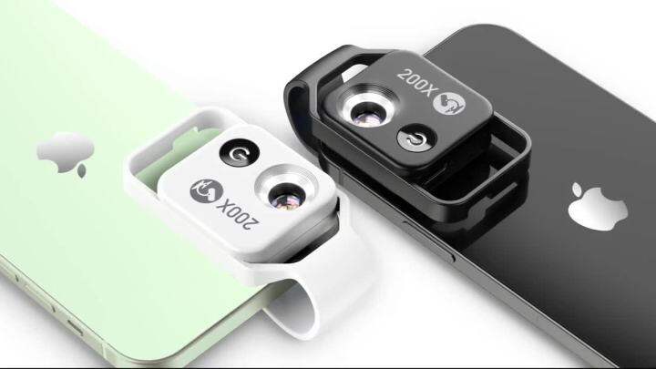 200X Mobile Magnification Microscope Mini Mobile Phone Camera Video ...