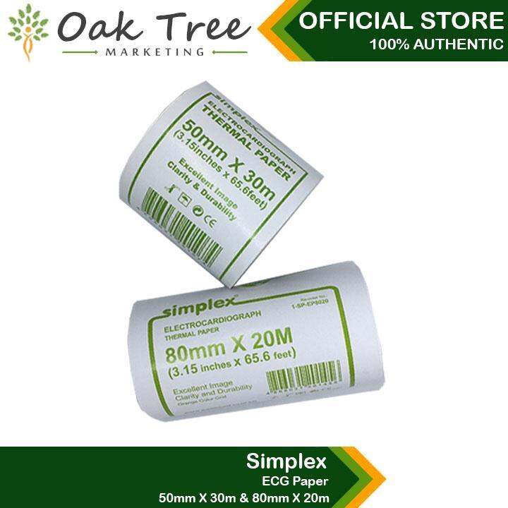 Simplex Ecg Thermal Paper | Lazada PH