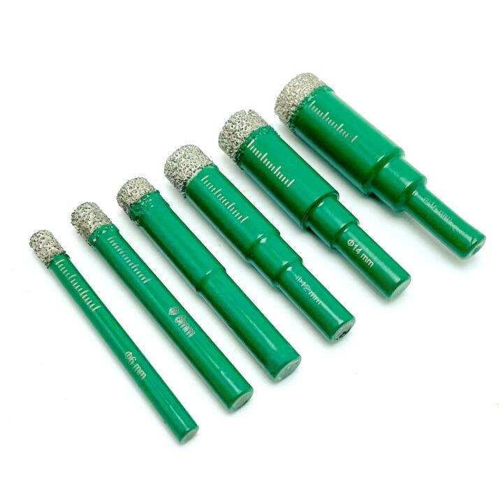 6MM 8MM 10MM 12MM 14MM 16MM Diamond Coated Drill Bit สําหรับกระเบื้อง ...