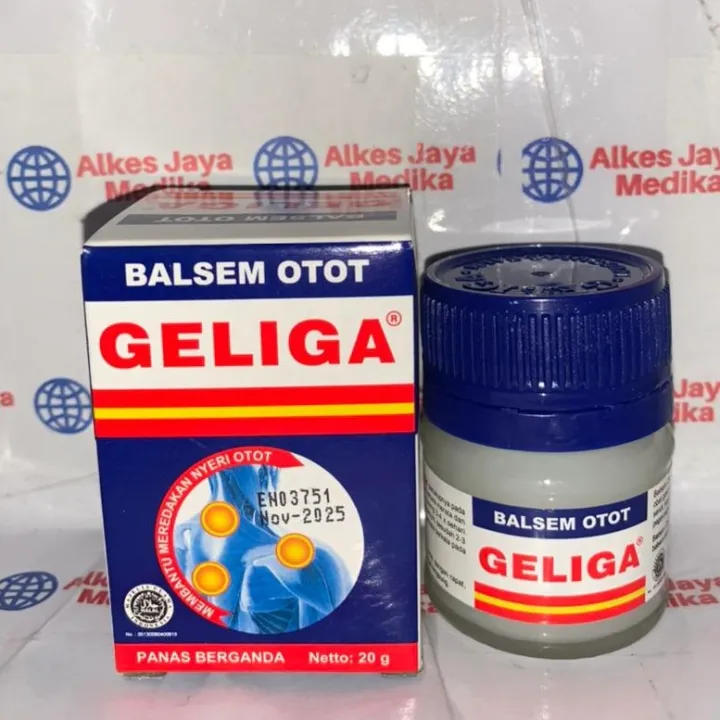 Balsem Otot Geliga 20 Gram | Lazada Indonesia