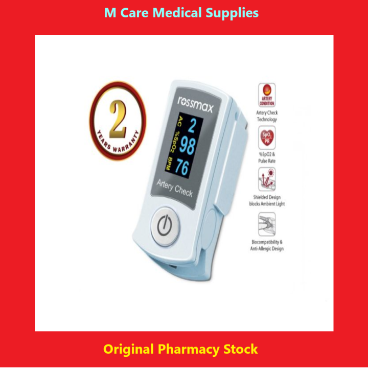 ROSSMAX Fingertip Pulse Oximeter With "ACT Model SB200 | Lazada