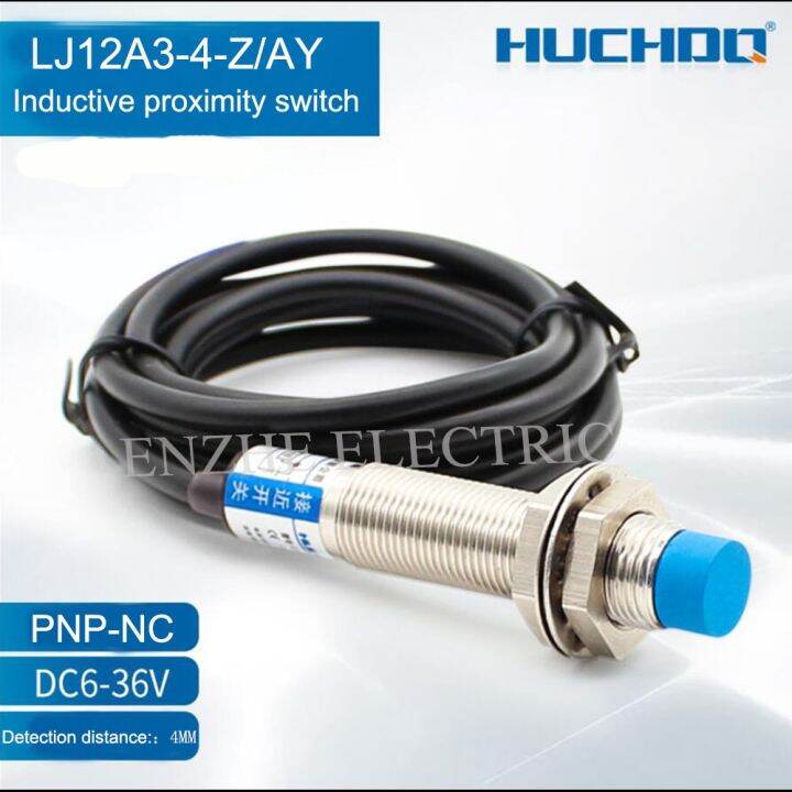 M12 Inductive Proximity Switch Lj12a3 4 Z Ay Pnp Nc Three Lines Non