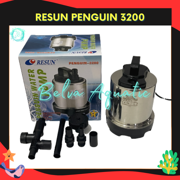 RESUN Penguin 3200 Pompa Air Celup Vertical Submersible Water Pump ...