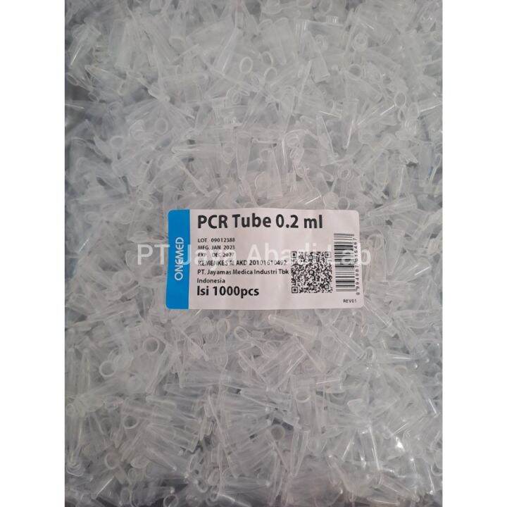 PCR tube micro sentrifus centrifuge eppendorf falcon 0,2 ml isi 1000 ...