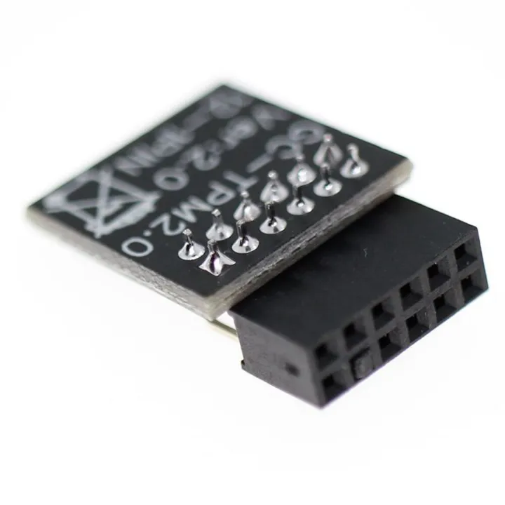 Tpm 2 0 Encryption Security Module Remote Card Lpc 12pin Module For Gigabyte 12pin Lpc Tpm2 0
