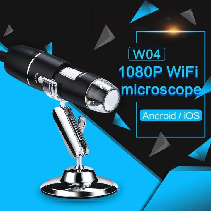 Wi-Fi Microscope 1000X Mobile Phones Waterproof Inspection Electron ...