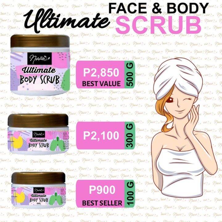 ULTIMATE FACE & BODY SCRUB JUMBO (500g) | Lazada PH