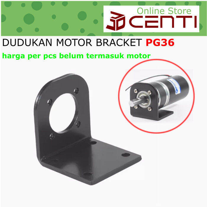 Bracket dudukan motor DC PG36 555 45mm x 40mm x 41mm | Lazada Indonesia