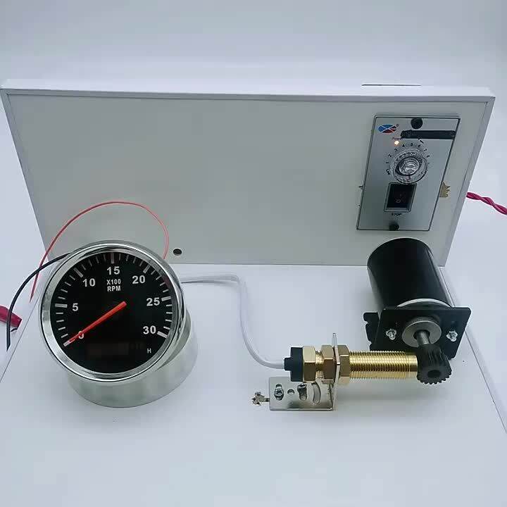 85mm Tachometer 3000RPM With Hourmeter Truck Car Boat Diesel Engine ...
