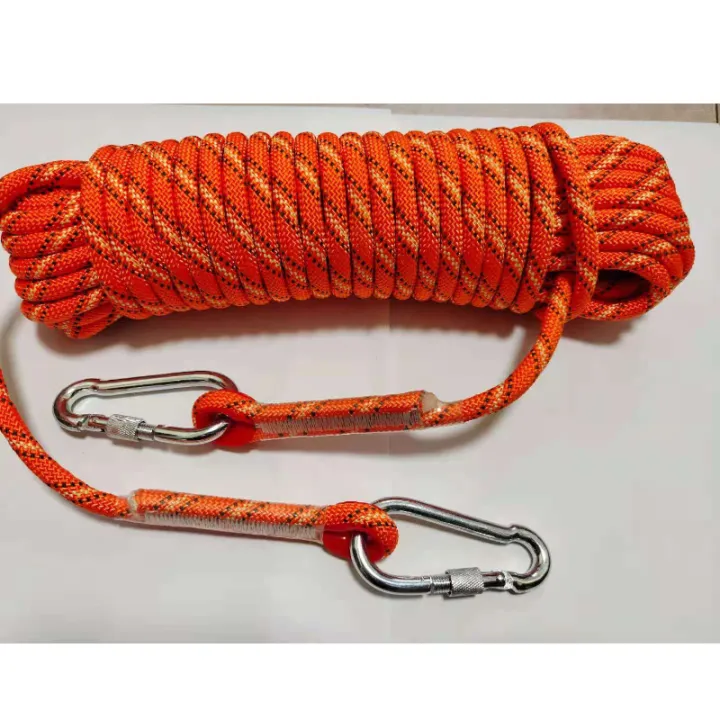 Utility Rope with 2 Snapling/ Carabiners For Hard Using | Lazada PH