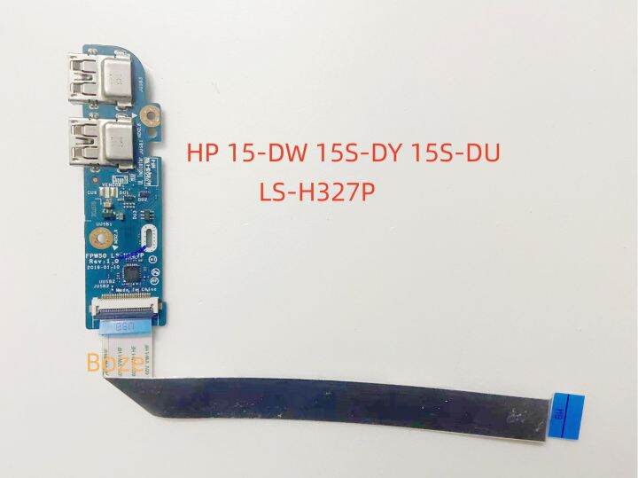 สำหรับ HP 15-DW 15S-DU แล็ปท็อป USB BOARD L52039-001 FPW50 LS-H327P 3P 100 ทดสอบ FAST Ship ...
