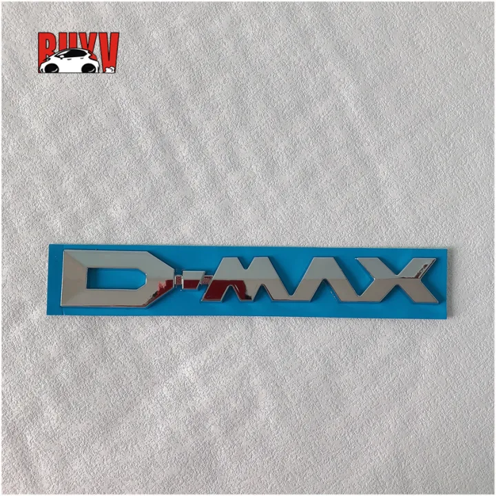 BuyV Chrome DMAX Badge Car Logo DIY Decorative Emblems Sticker Decals ...