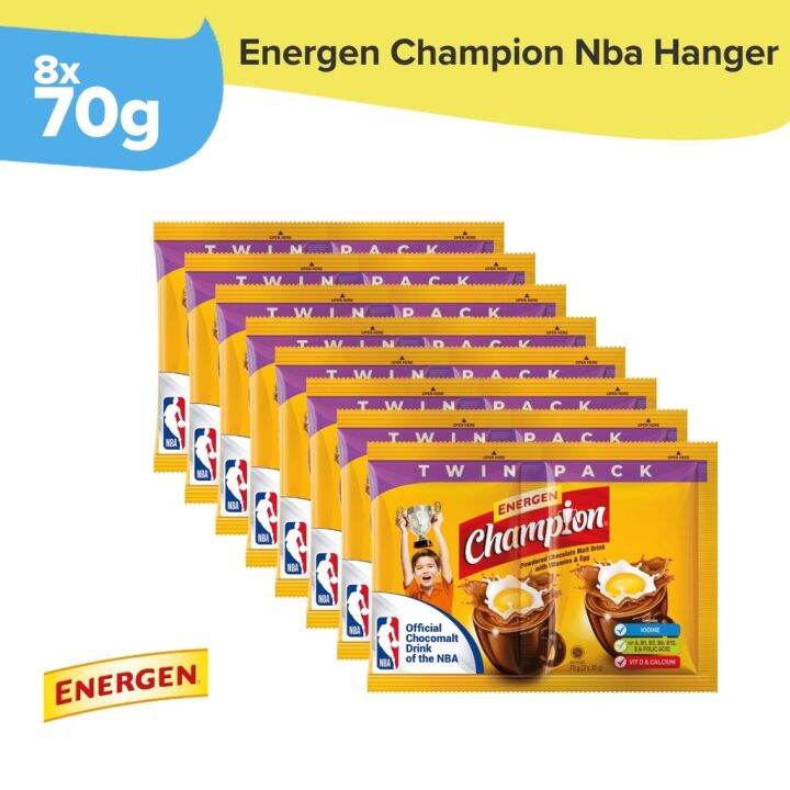 Energen Champion Twin Pack Chocolate Malt Drink (70g x 8) | Lazada PH