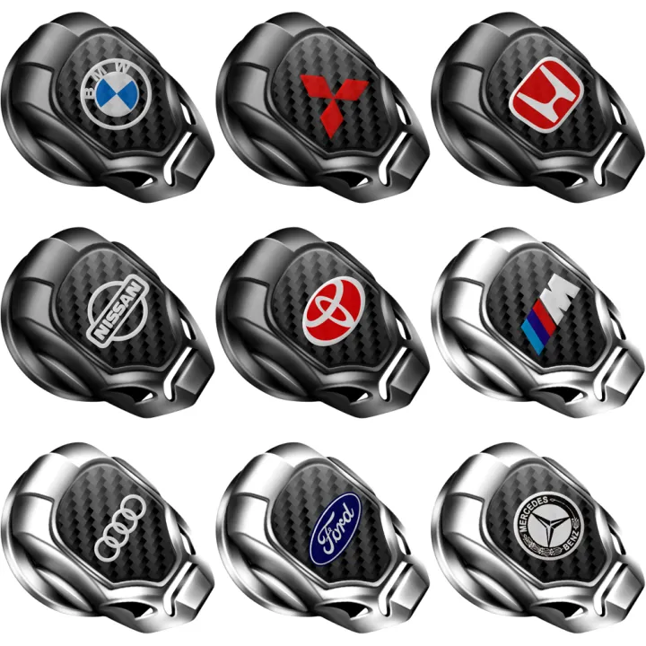 Mitsubishi Car Engine Ignition Start Button Protective Cover Carbon ...