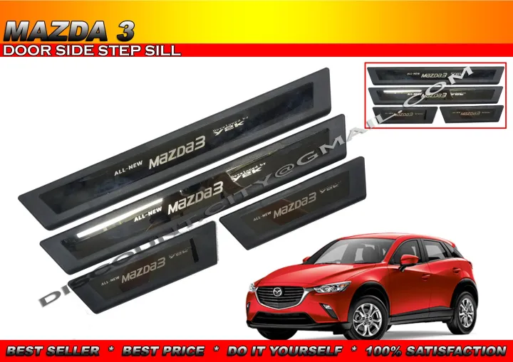 MAZDA 3 SEDAN AND HATCHBACK 2014 TO 2019 ,Y2K DOOR SIDE STEP SILL ...
