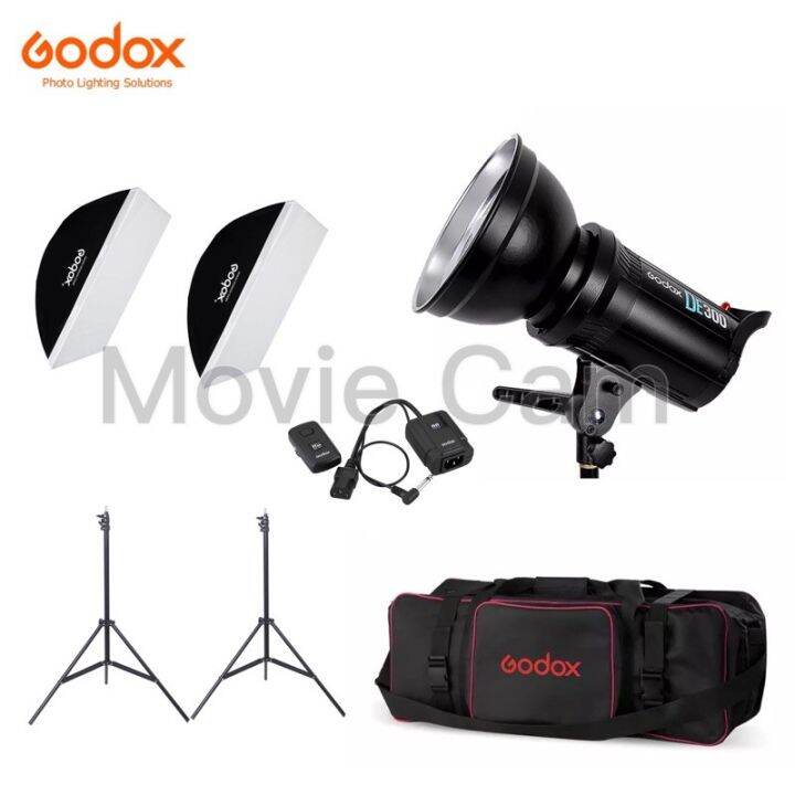 Godox DE300/ Godox DE-300 Flash Lighting Studio Kit | Lazada Indonesia