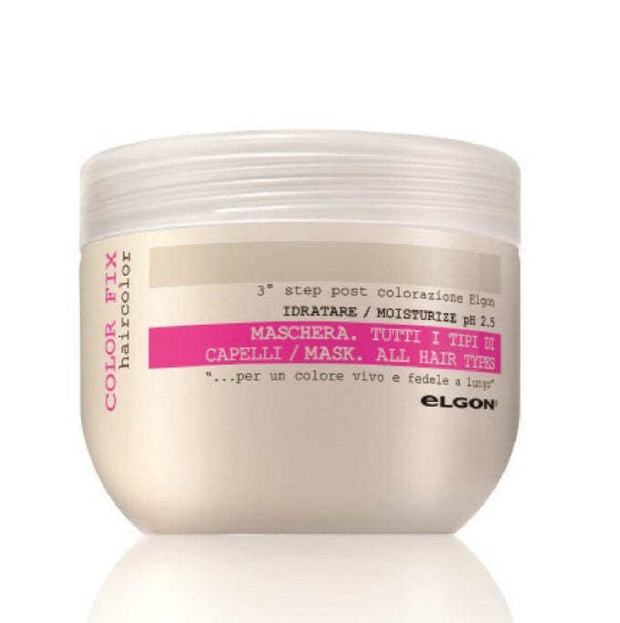 ทรีทเม้นท์ที่ยอดเยี่ยมสำหรับผมทำสี Elgon Color Fix Mask Shiny and Soft ...