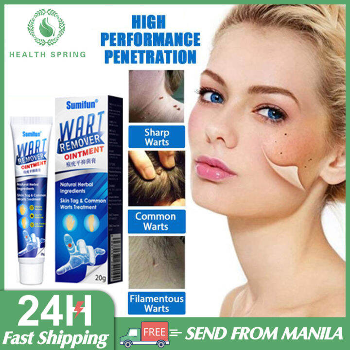 SUMIFUN Warts Remover Original Cream 20g Wart Treatment Cream for All ...