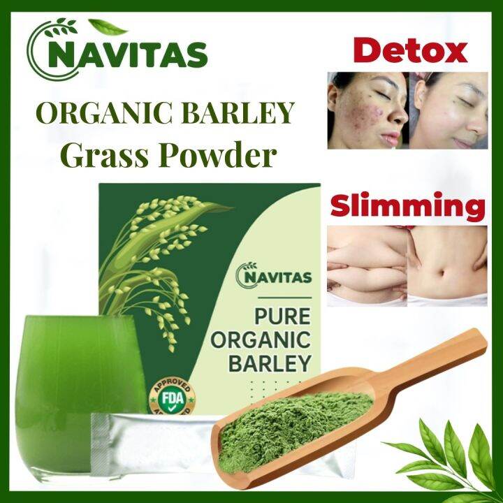 Navitas Barley Grass Powder original pure organic barley weight loss ...