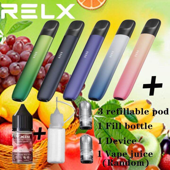 【Multiple sets】 relex 5th full set relex pods smoke set relex refillab ...